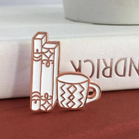 I Like Big Books Enamel Pin $16.99