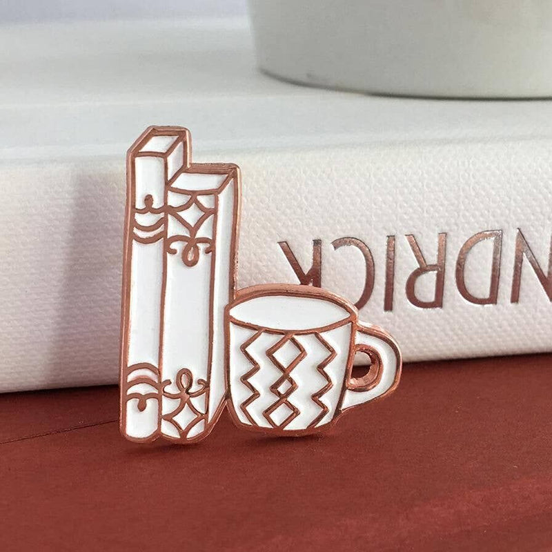 I Like Big Books Enamel Pin $16.99