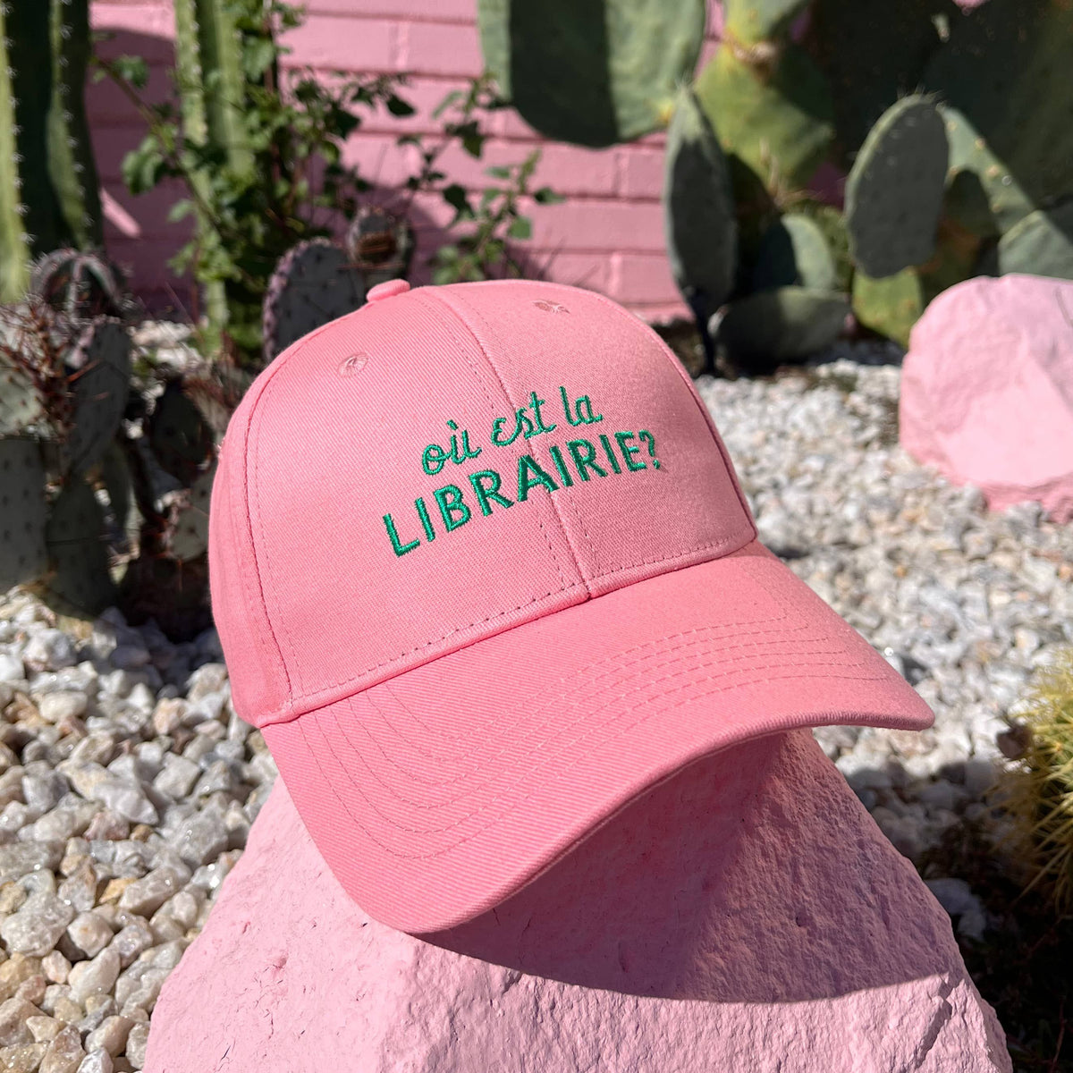 Ou est la Librairie hat - bookish hat Where is the Bookstore BookGeek