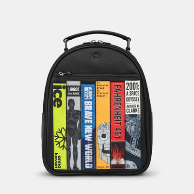 Bookworm Cherry Red Leather Backpack $258.99