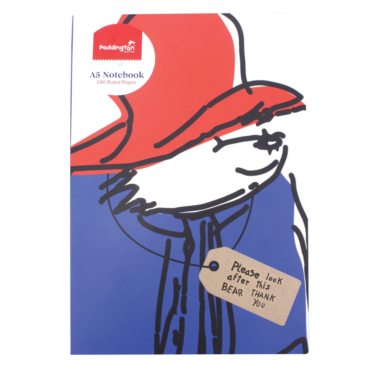 Paddington Bear A5 Notebook BookGeek